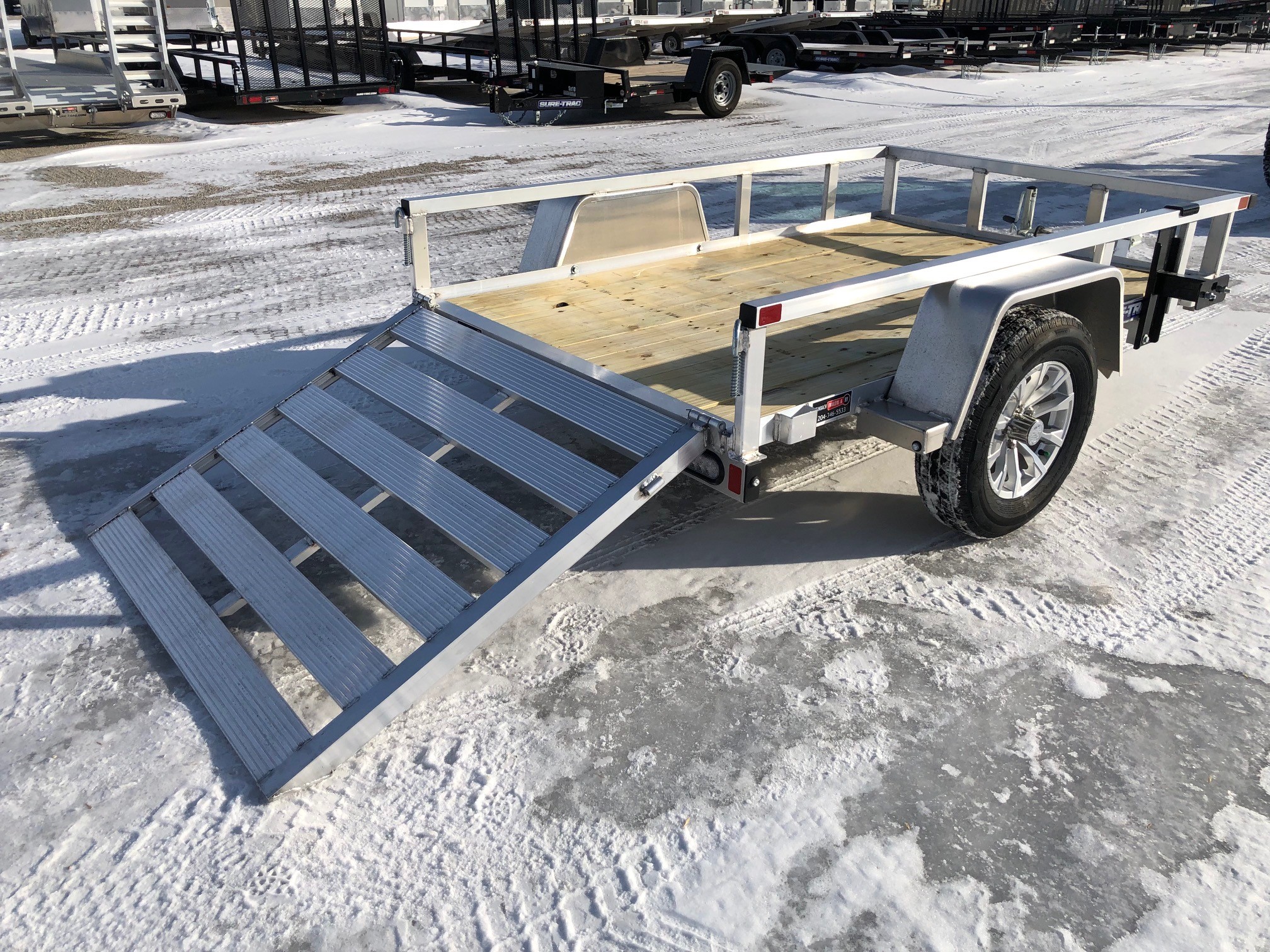 2024 Sure-Trac 5 X 8 Aluminum Tube Top Utility Trailer 3K – Pik-A-Dilly ...