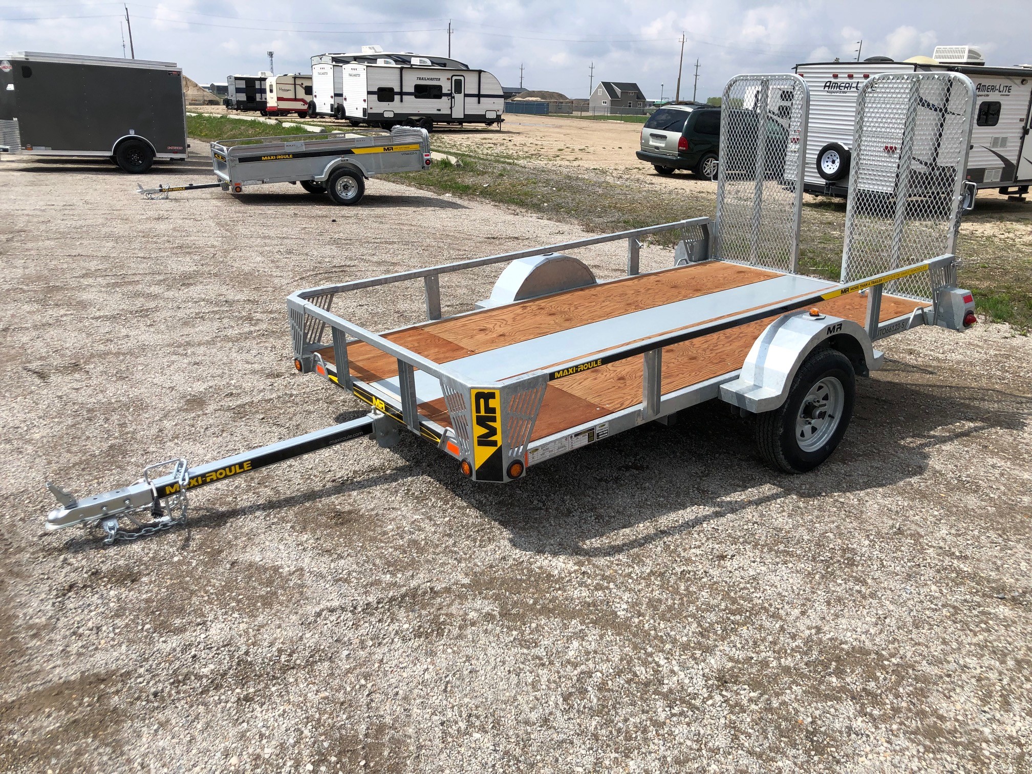 2024 Maxi-Roule 5.5×10 Galvanized Tube Top Utility Trailer 3K – Pik-A ...