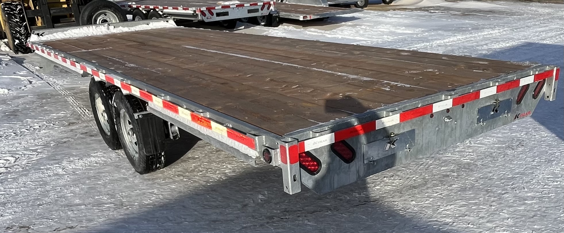 K-Trail 8.5’x 24′ 14k Galvanized Deck over Trailer – Pik-A-Dilly Trailers & RV